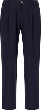 Herno Homme, Pantalons, Bleu, Taille: L Straight Pantalons