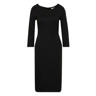 Twinset Femme, Robes, Noir, Taille: 42 FR Robe avec fermeture &eacute;clair au dos