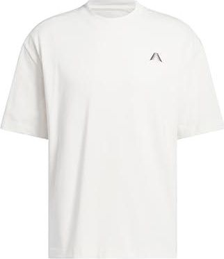 adidas Mens T-Shirt Anthony Edwards, Cloud White, M