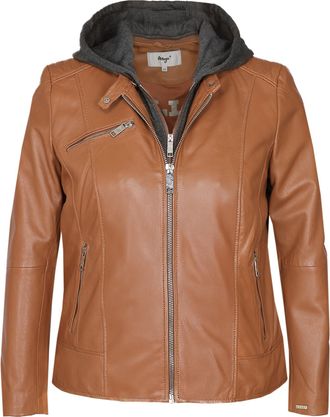 Maze Damen Lederjacke 42021318 Cognac