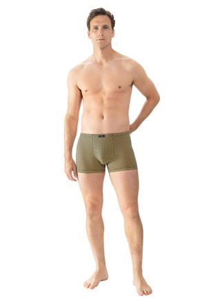 Mey Tagw&auml;sche Serie Blue Geo Herren Shorties Pale Sun XXL(8)