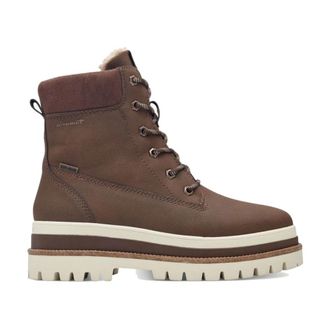 Tamaris Schn&uuml;rstiefeletten - - Shoes - Damen - Braun - 41 EU