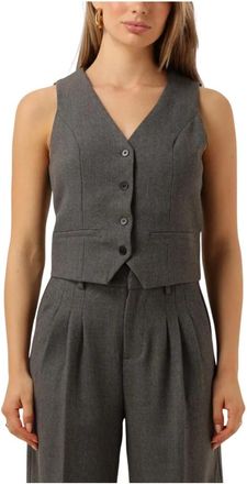 Notre-V Nv-Eka Gilet - - Jackets - Damen - Grau - L