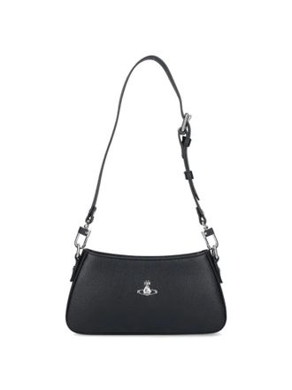 Vivienne Westwood Hobo Bags - Tasha Shoulder Bag In Black Fabric - Gr. unisize - in Schwarz - f&uuml;r Damen