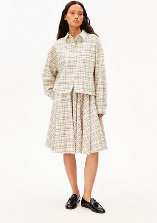 Armedangels Langarmbluse CHECK BOXY Bluse aus Bio-Baumwolle Oversized Fit