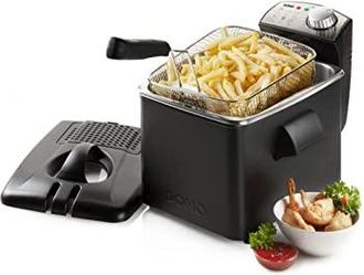 Domo DO1014FR Friteuse - 3200W - Capacit&eacute; 4L - Inox