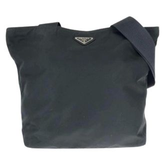 Prada Sac bandouli&egrave;re en nylon Pre-owned - Femme - Pre-owned - Noir - Taille: ONE Size