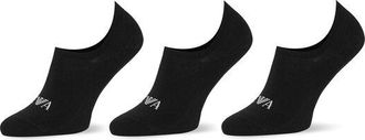 Emporio Armani Sneakersocken EM000548 AF26377 UC001 Schwarz