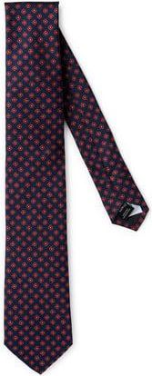 Au Printemps Paris Cravate en soie à motif floral