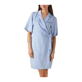 Another Label Hellblaues Mini-Kleid Milou - - Dresses - Damen - Blau - XS