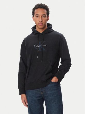 Calvin Klein Jeans Sweatshirt LV04RH218G Schwarz Regular Fit
