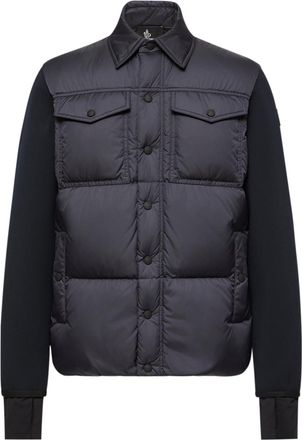 Moncler Moncler Cardigan Zipp&eacute; Matelass&eacute;, Homme, Bleu, Taille: Xl