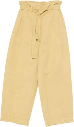 Tela Femme, Pantalons, Beige, Taille: 40 FR Eliot Wide Pantalons