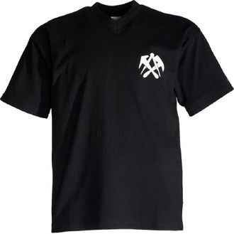 Job T-Shirt Dachdecker T-Shirt TILL mit V-Ausschnitt aus Baumwolle