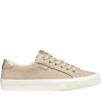 Geox Femme, Chaussures, Beige, Taille: 41 EU Emmeleny Low Top Baskets