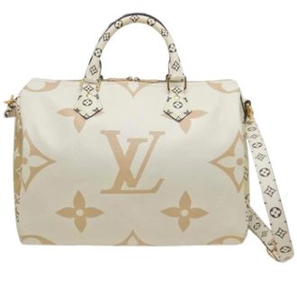 Louis Vuitton Pre-owned Vintage Coated Canvas Handbag - - Pre-owned - Damen - Beige - ONE SIZE