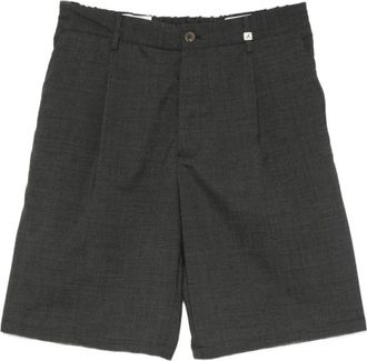 Myths Homme, Shorts, Gris, Taille: 2XL Pleated Belt-Loop Shorts