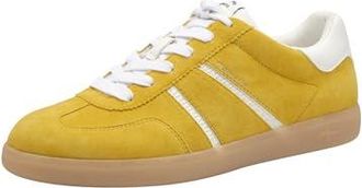 Tamaris Sneaker 1-23624-43 600 Chaussures basses pour femme en cuir M2362443, jaune, 38 EU