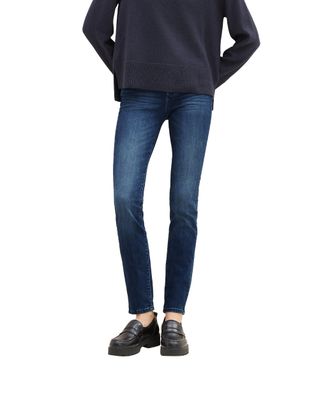 Tom Tailor Damen Kate Slim Jeans, 10138 - Rinsed Blue Denim, 31/30