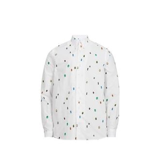 Paul Smith Chemise imprim&eacute;e en coton