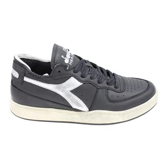 Diadora Heritage Basket Row Cut Sneaker - - Shoes - Herren - Schwarzk - 44 EU