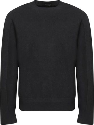Ermenegildo Zegna Homme, Pulls, Noir, Taille: 2XL Maglia