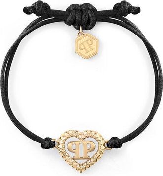 Philipp Plein Armband Plein Rocked Heart PJZEA09BU Schwarz