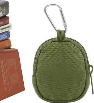 Generico Münzbeutel-Schlüsselanhänger, Münztasche | Tragbare Schlüsselbundtasche - Münzsortierungstasche, Sportgürteltasche, Outdoor-Rucksack, Zubehör für Reis