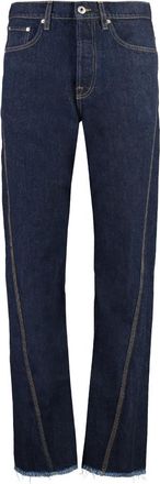Lanvin Homme, Jeans, Bleu, Taille: W31 Twisted Denim Jeans