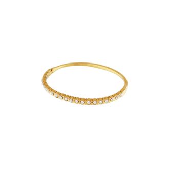 Dansk Copenhagen Femme, Accessoires, Jaune, Taille: ONE Size Joy Waterproof CZ Bangle