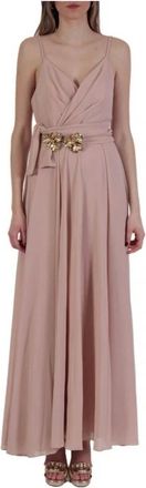 Marella Femme, Robes, Rose, Taille: 40 FR Strap Dress Deborah
