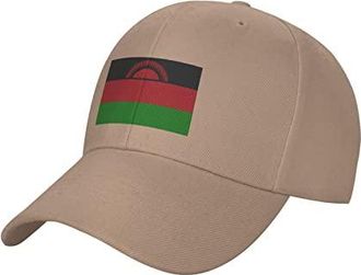 Generic Casquette De Sport Drapeau du Malawi Bonnet De Golf Respirant,Casual Casquette De Camionneur pour Tennis Running Activit&eacute;s