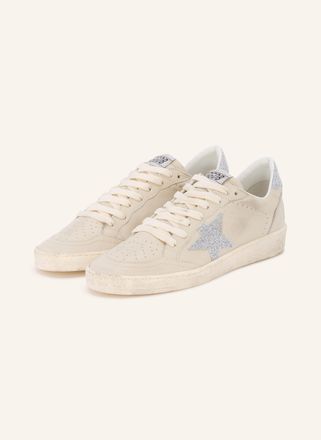 Golden Goose Sneaker Ball Star Mit Schmucksteinen beige