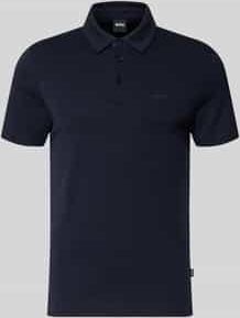 HUGO BOSS Poloshirt mit Brand-Schriftzug