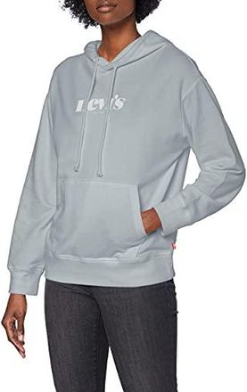 Levi's Graphic Standard Sweat à Capuche Femme, New Logo II Pearl Gray, XS