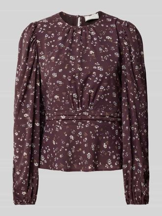 Neo Noir Regular Fit Bluse im Allover-Look Modell Delphine