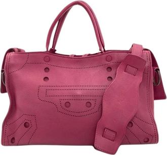 Balenciaga Sac &agrave; main vintage Pre-owned - Femme - Pre-owned - Rose - Taille: ONE Size