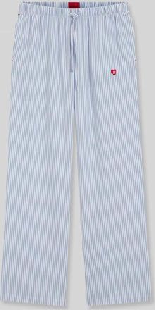 HUGO BOSS Loose Fit Pyjama-Hose aus Baumwoll-Viskose-Mix Modell DREEM