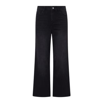 Liu Jo B.Up Flare Cropped Reg.W. - - Jeans - Damen - Schwarzk - W28