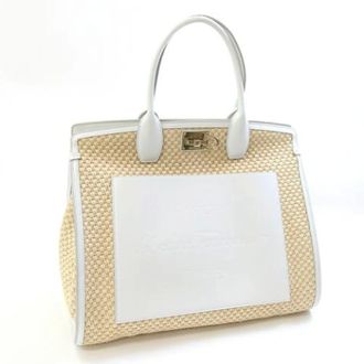 Ferragamo Damen, Pre-Owned, Weiß, ONE SIZEGröße