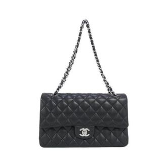 Chanel Pre-owned Lambskin Shoulder Bag 1112 - - Pre-owned - Damen - Schwarzk - ONE SIZE