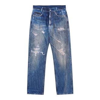 Jucca Jean Droit - Femme - Jeans - Bleu - Taille: 36 FR