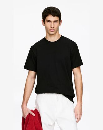 Arket T-Shirt Mit Normaler Passform 170 GSM -Schwarz