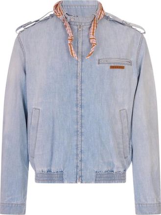 Marni Homme, Vestes, Bleu, Taille: L Bomber Jacket