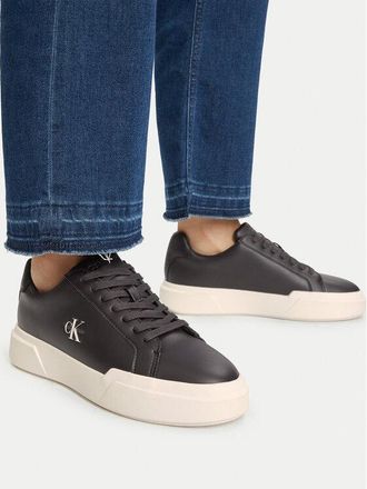 Calvin Klein Sneakers Chunky Cupsole Laceup Lth YW0YW01947 Dunkelbraun