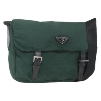 Prada Pre-owned Vintage Cross Body Bag - - Pre-owned - Damen - Gr&uuml;n - ONE SIZE