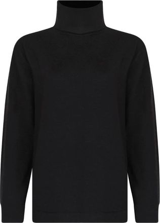 P.A.R.O.S.H. P.a.r.o.s.h., Femme, Pulls, Noir, Taille: 38 FR Tricots &agrave; Col Montant