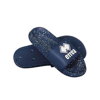Errea Splash Claquettes/ Sandales de plage, piscine, vestiaire, Homme, bleu marine/blanc, 39 EU