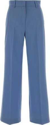 Max Mara Femme, Pantalons, Bleu, Taille: 42 FR Visivo Pant