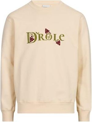 Dr&ocirc;le de Monsieur Sweat col rond en coton